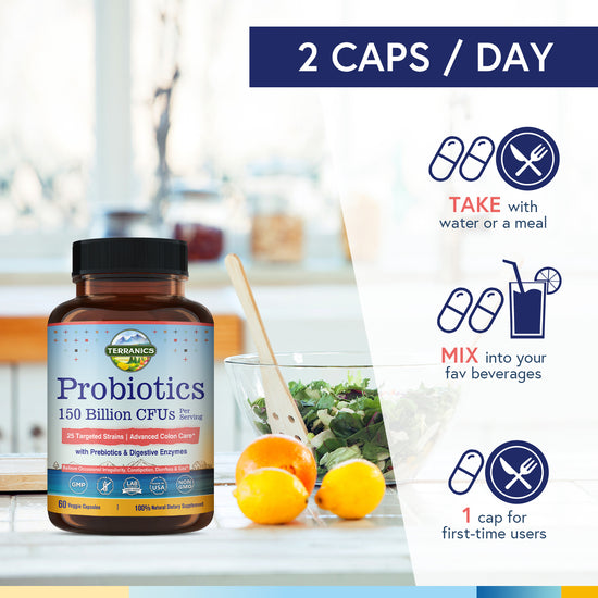 Probiotic 150 Billion CFUs – Terranics