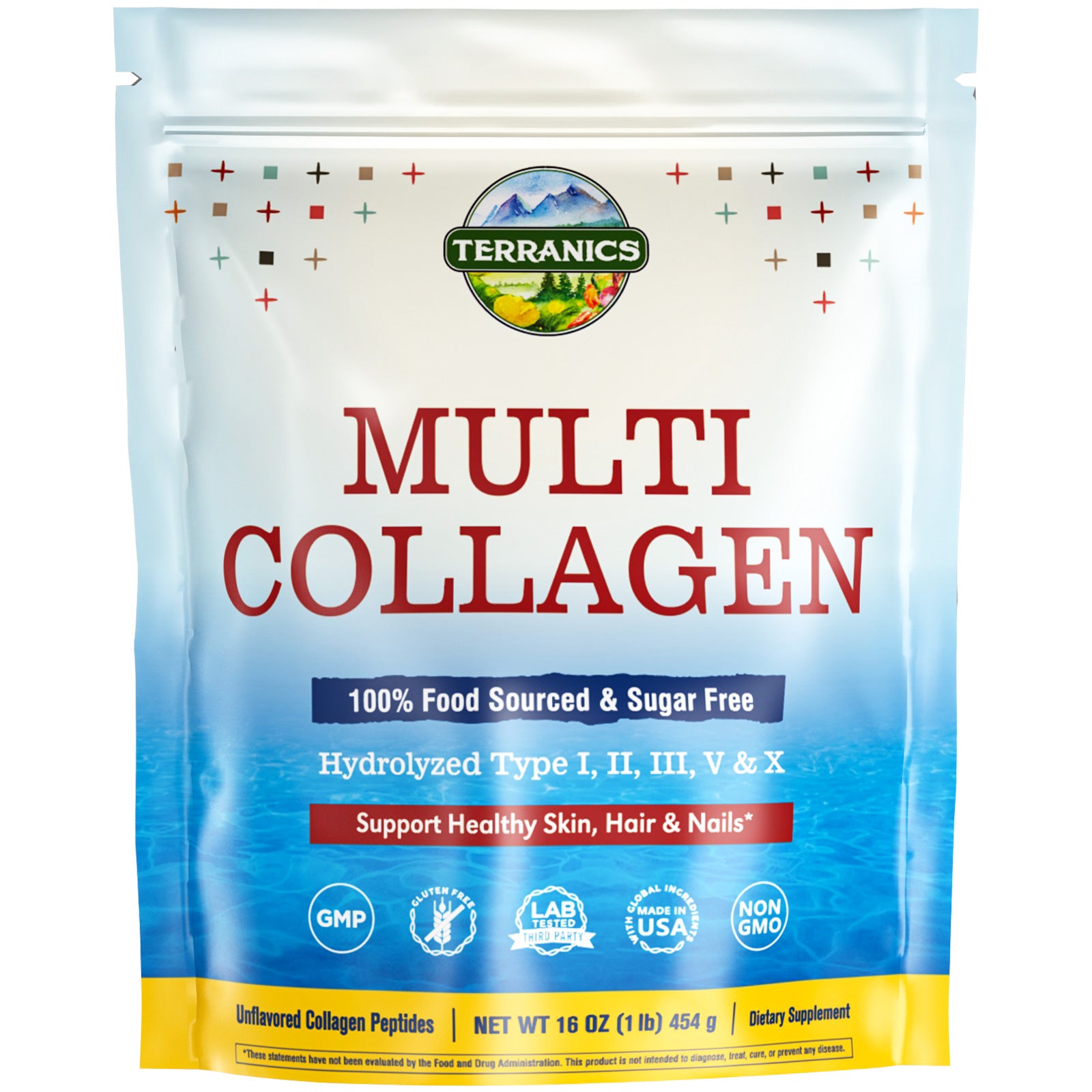 Multi Collagen Powder 1lb – Terranics