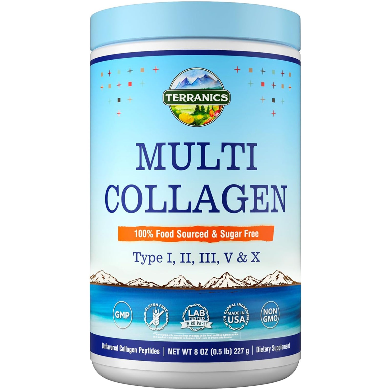 Multi Collagen Powder 0.5lb – Terranics