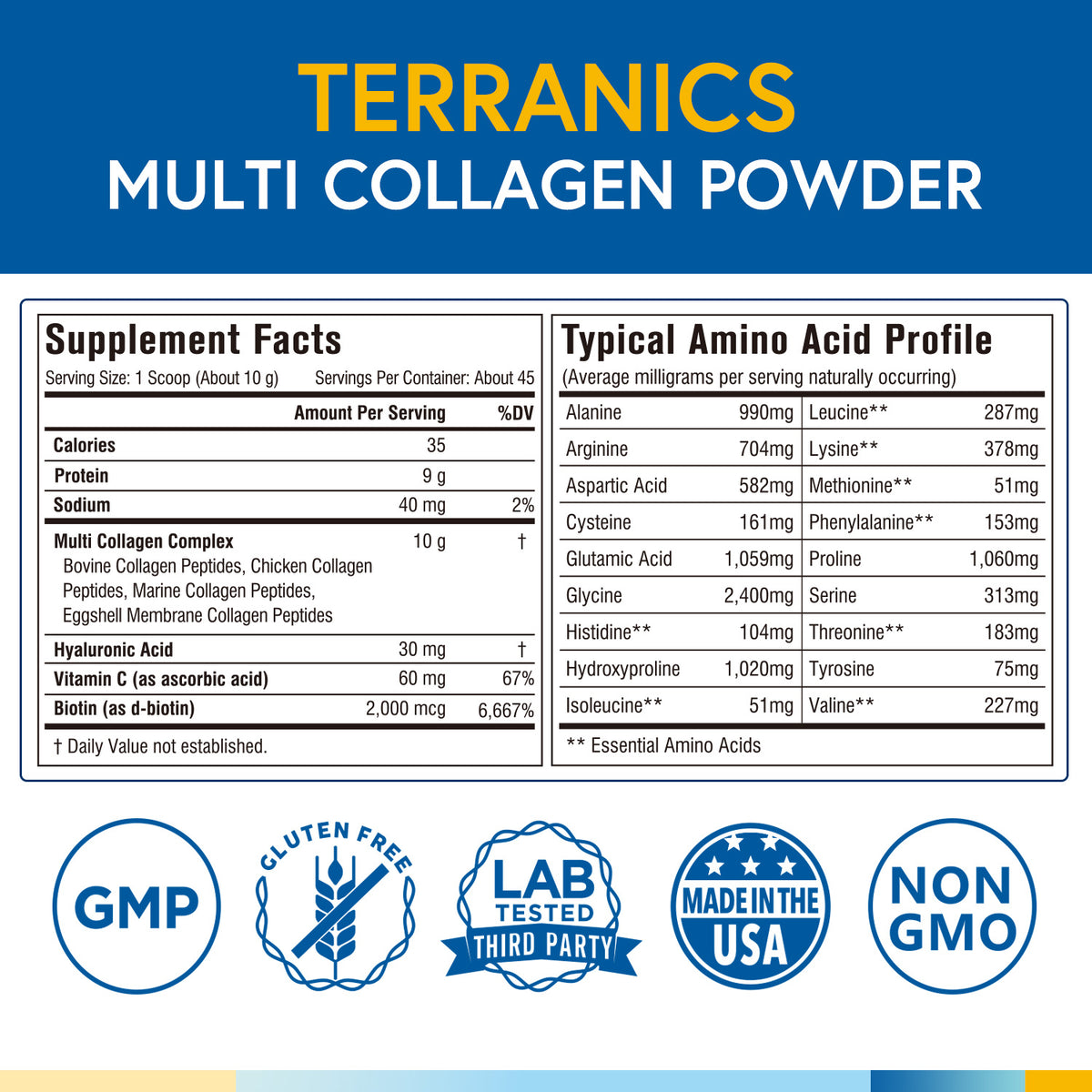 Multi Collagen Powder – Terranics
